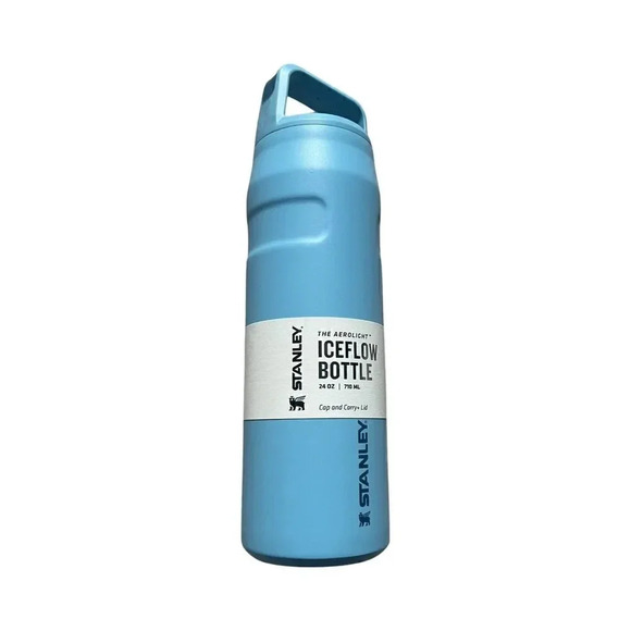 Stanley | Kitchen | Stanley Iceflow Cap And Carry Bottle 24oz Blue ...